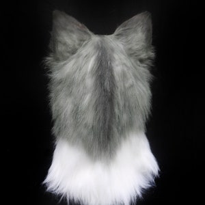 Wolf Dog Husky Fursuit Head Realistic Mask, Articulated Jaw, Realistic ...