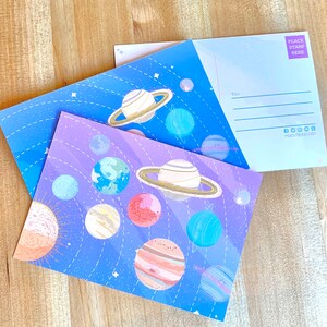Pen Pal Kit Solar System Planet Stationery Set - Etsy