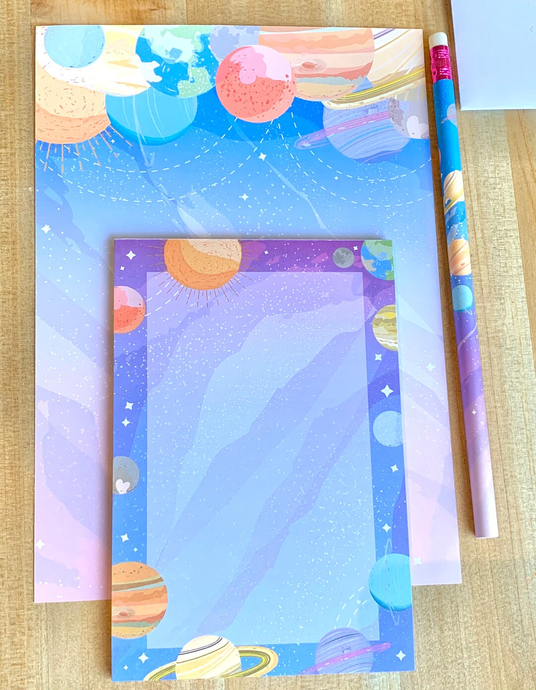 4x6 Solar System Memo Pads, 50 Sheets - Etsy