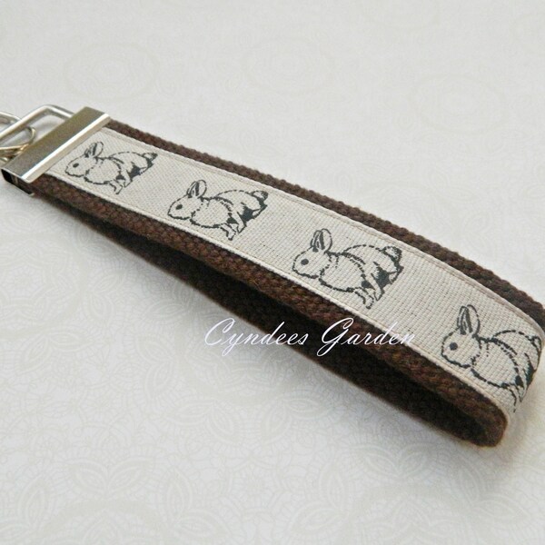 Bunny Key Ring - Etsy