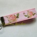 Rose Key Chain Key Fob Wristlet READY TO SHIP Roses Key - Etsy