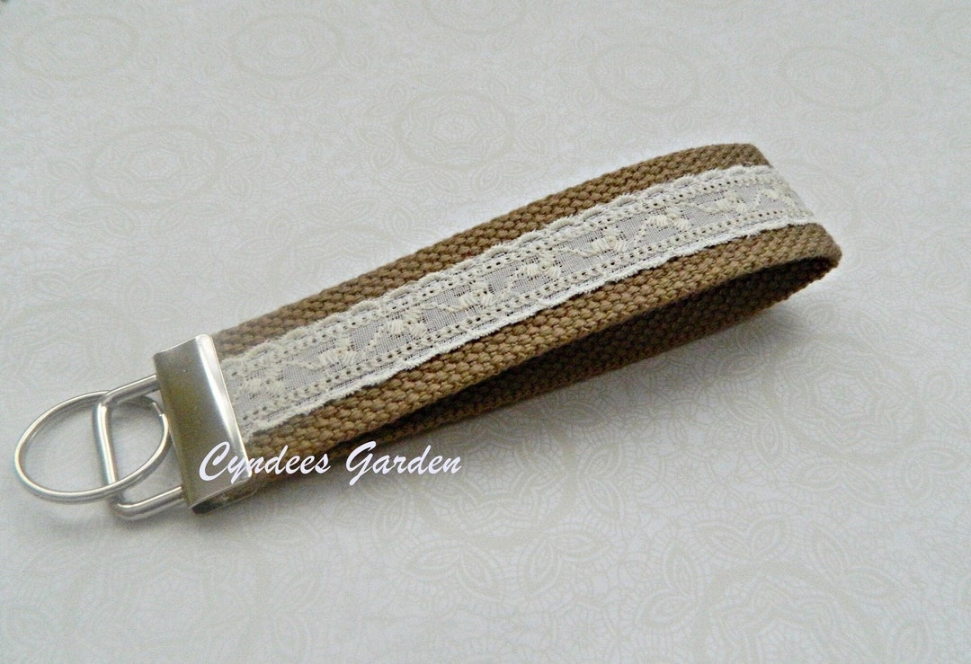Wristlet Key Chain - Fob - Holder - Strap - Ring - Lace - Wedding Gifts ...