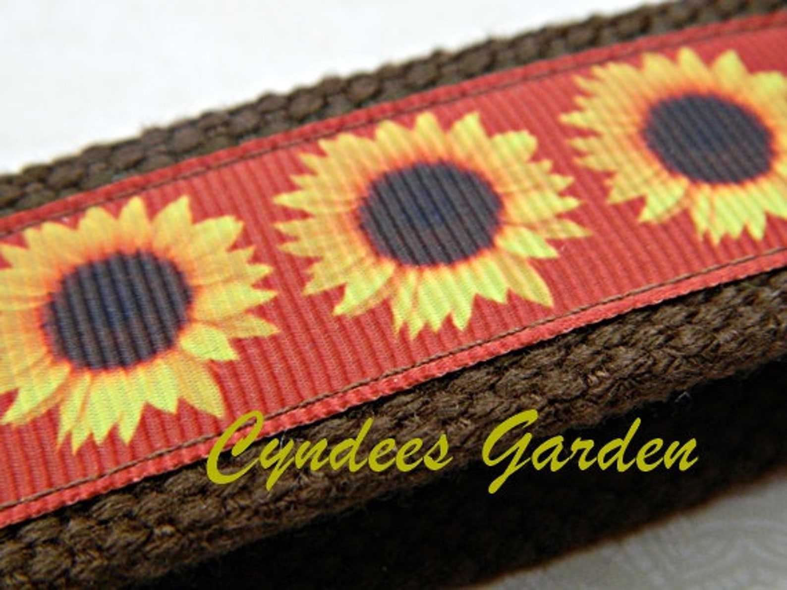 Sunflower Wristlet Key Chain Key Fob Key Holder Key Strap Key - Etsy