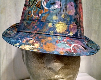 Hand painted hats | Etsy