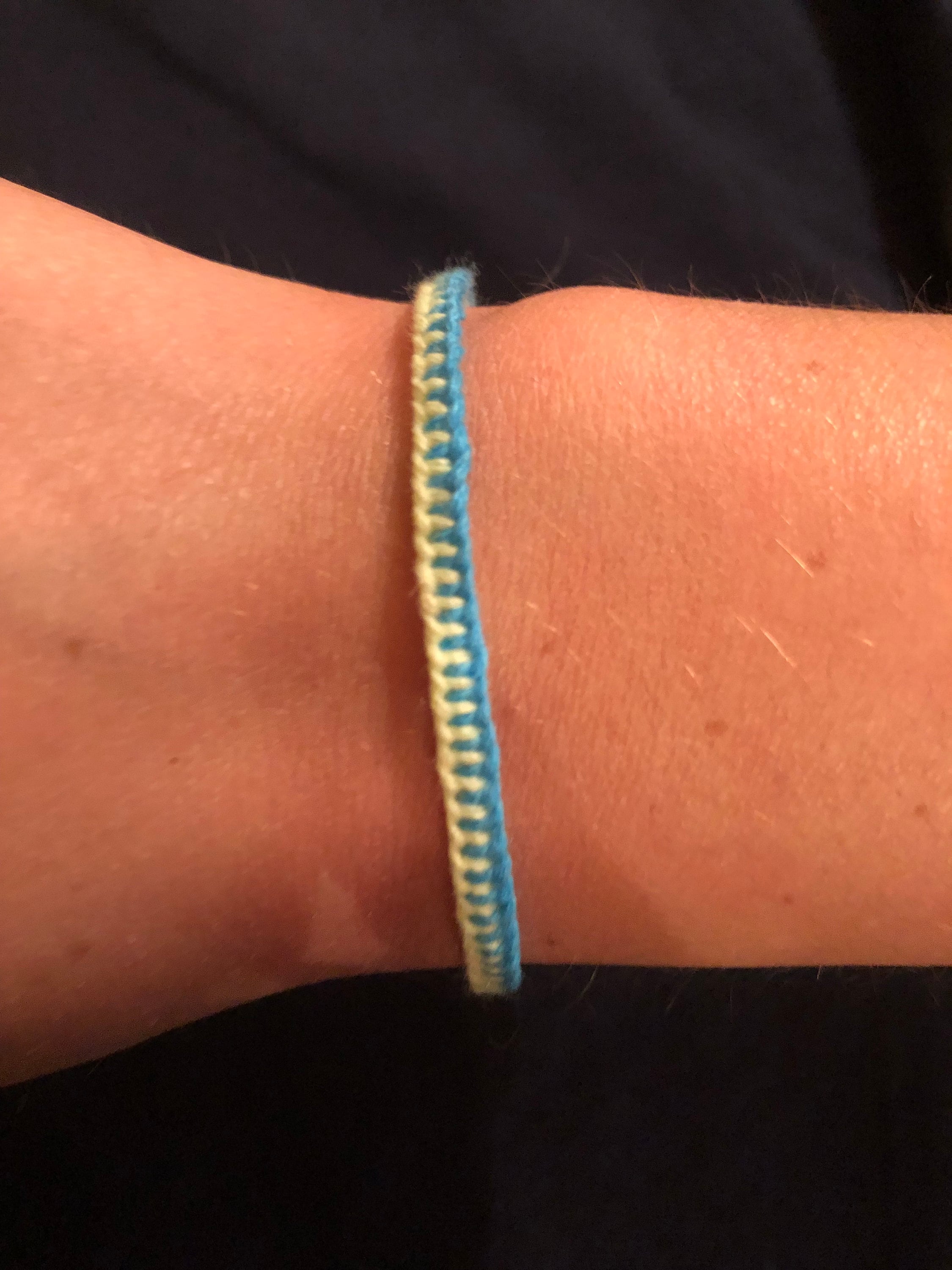 Custom String Bracelets Pick Your Color and Width Embroidery Thread ...