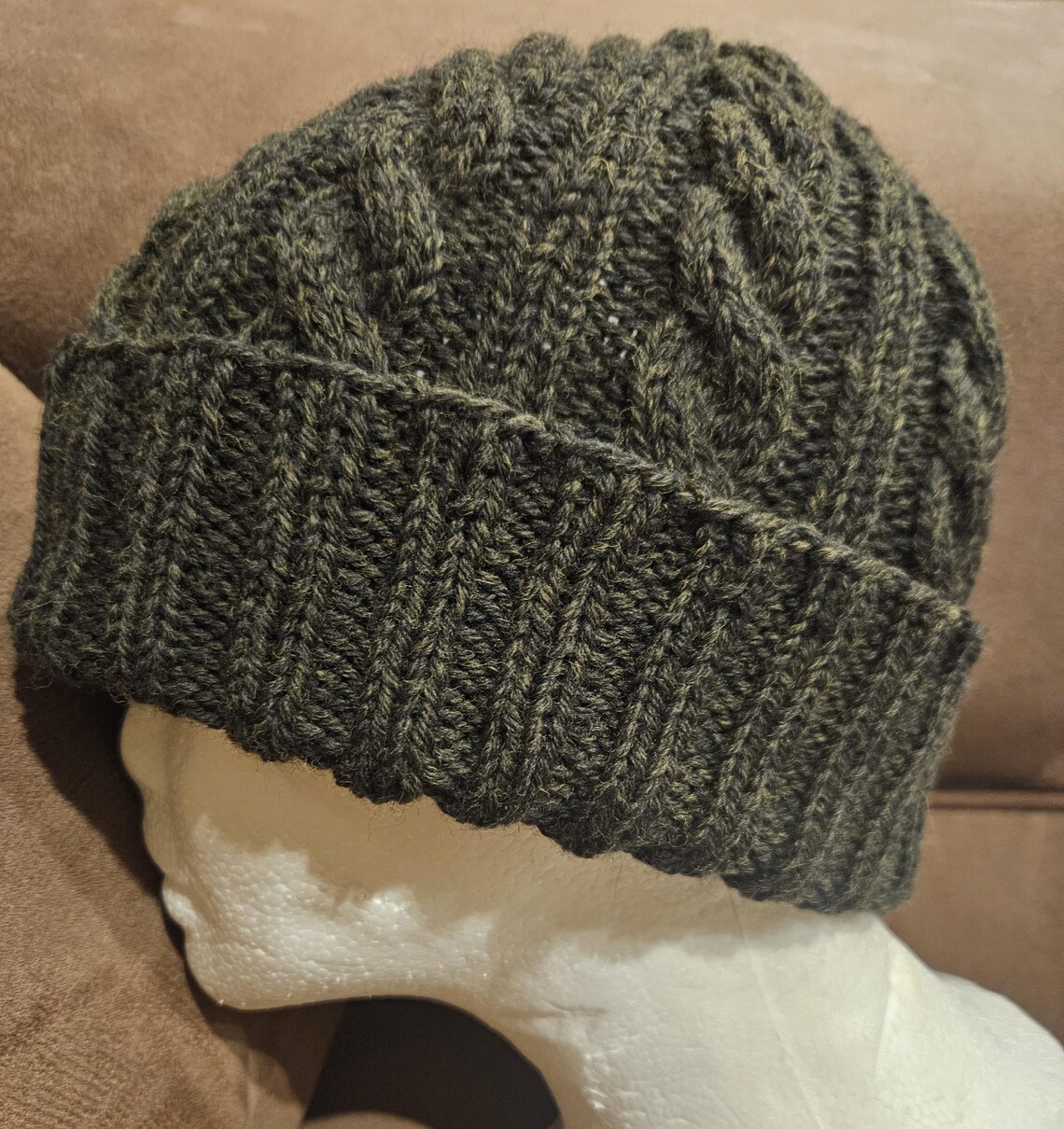 Cabled Wool Hat/watch Cap for Teens and Adults - Etsy