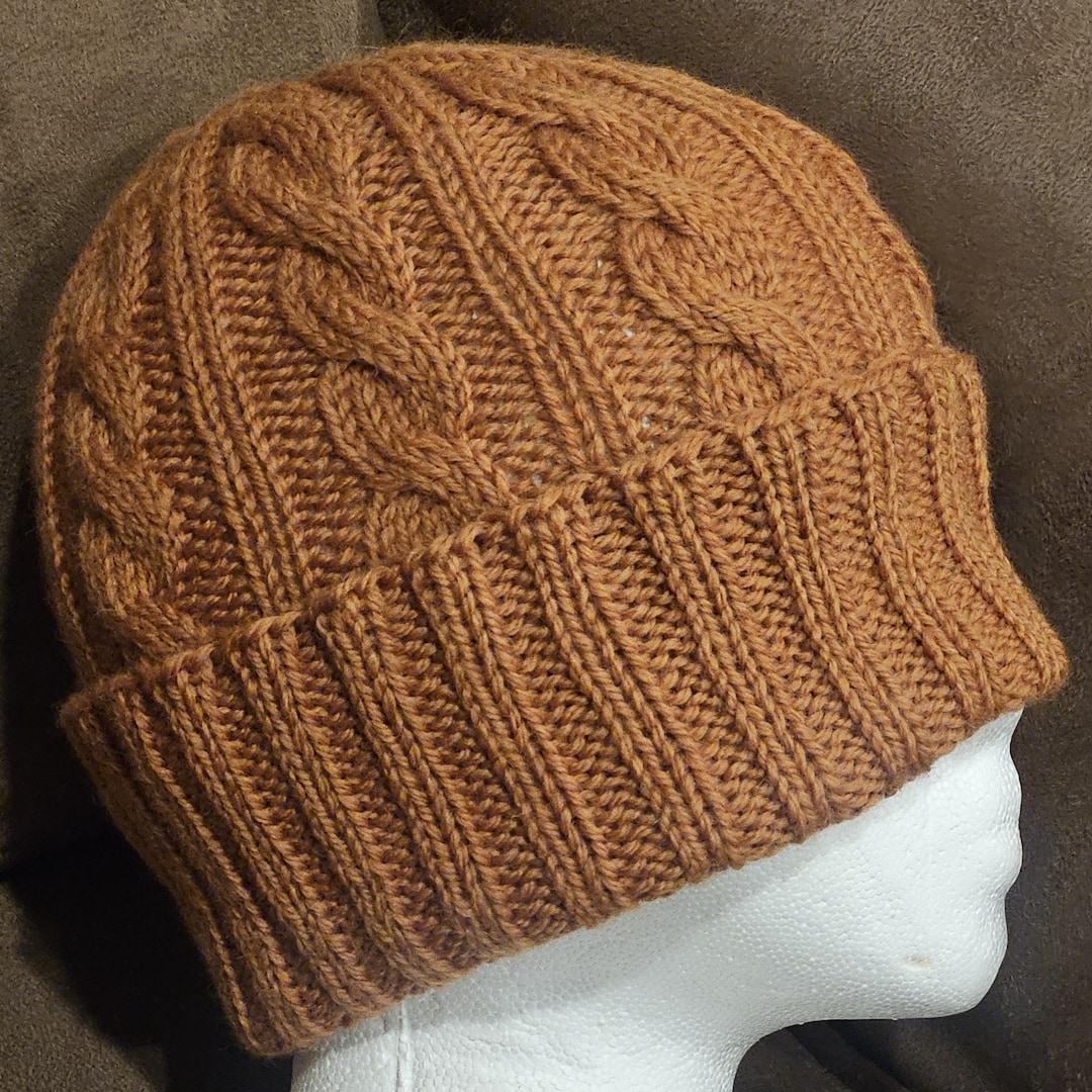 Cabled Wool Hat/watch Cap for Teens and Adults - Etsy