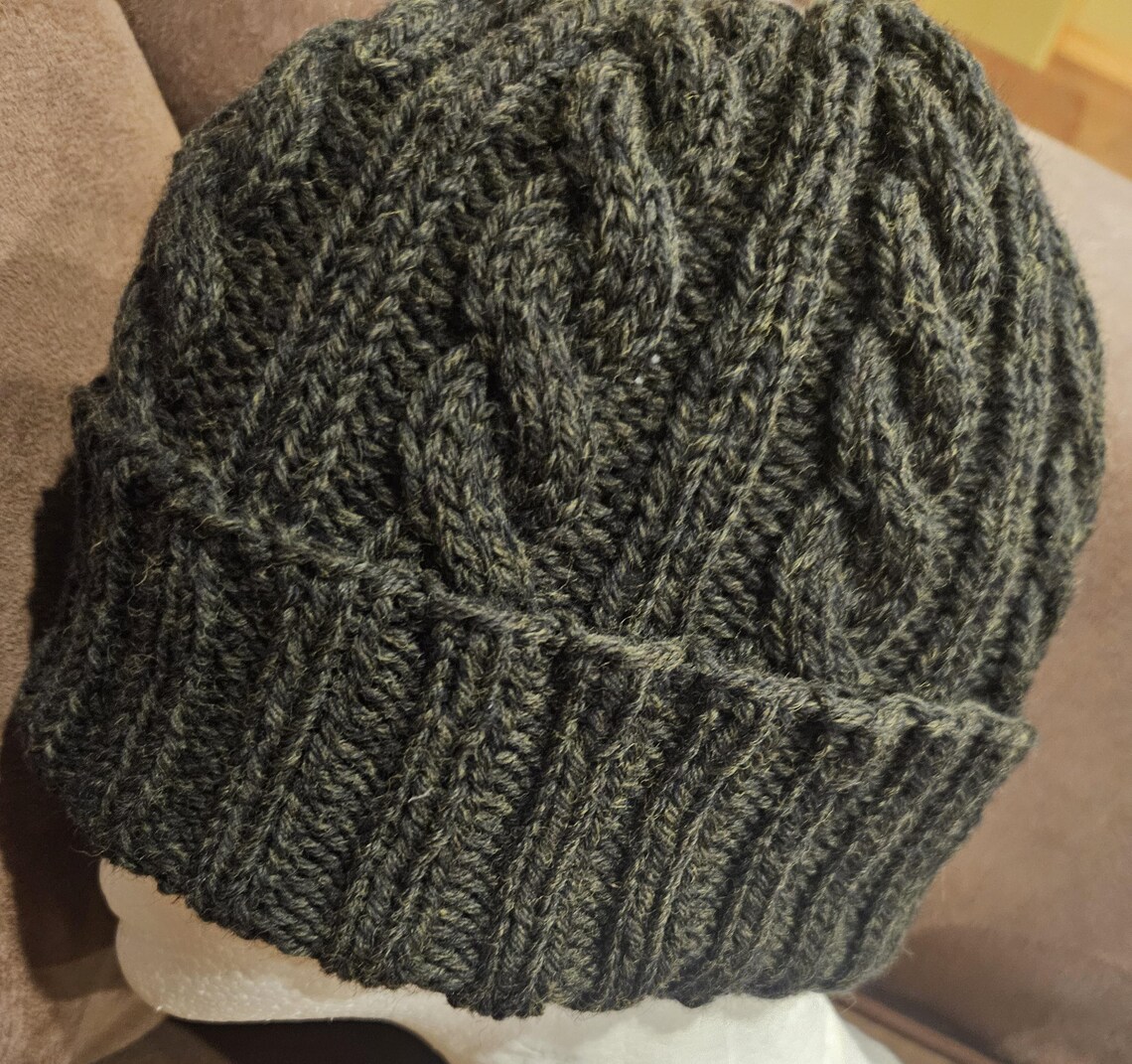 Cabled Wool Hat/watch Cap for Teens and Adults - Etsy