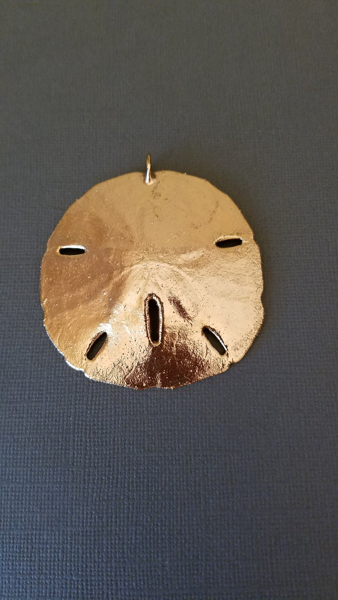 Gold Disc Medallion With an Unmarked Frosted Gold Finish - Etsy