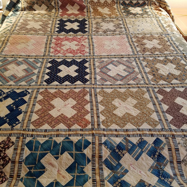 Antique Quilt - Etsy
