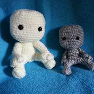 6 Inches -crochet Pattern Doll Base -amigurumi DIGITAL PATTERN - Square ...