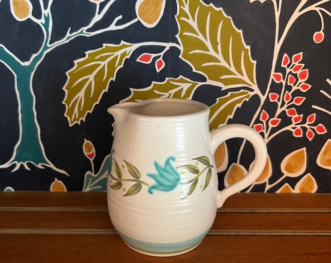Franciscan Earthenware Tulip Time Creamer, Small Pitcher/vintage ...