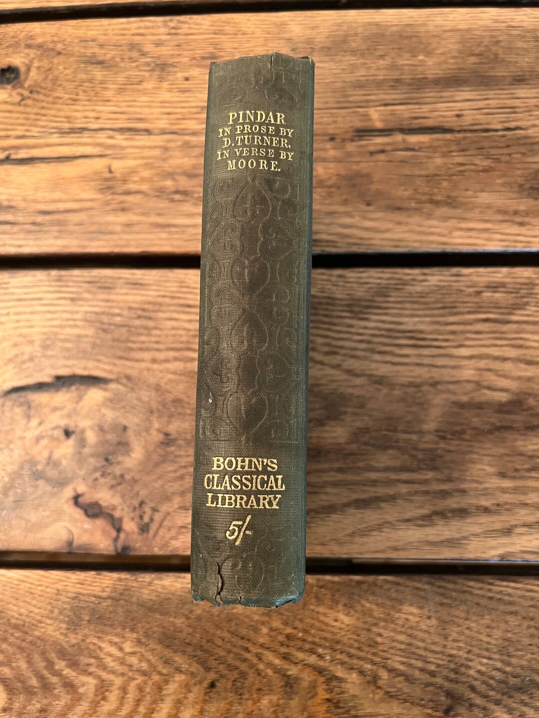 The Odes of Pindar, Literally Translated Into English Prose by Dawson W ...