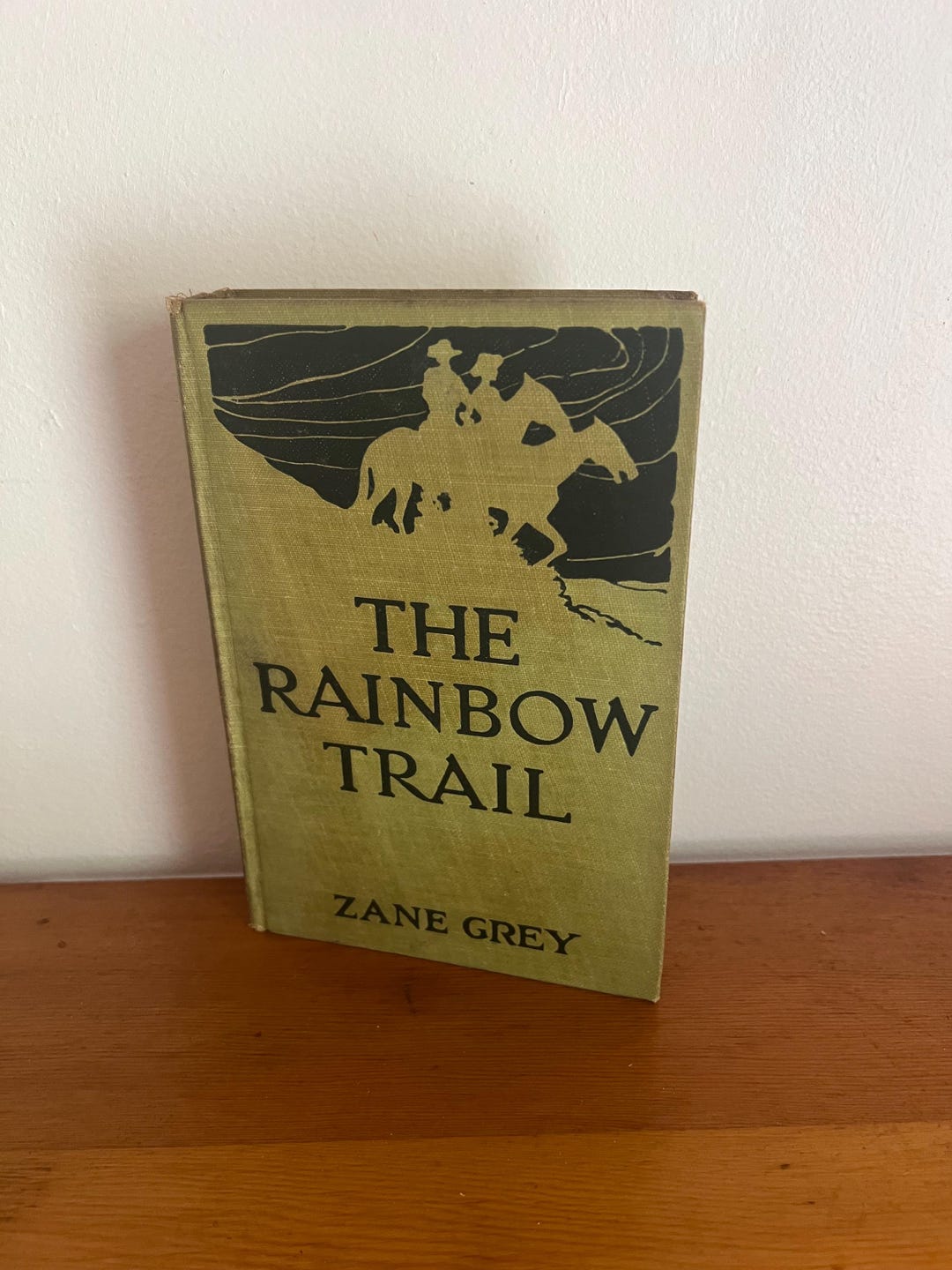 The Rainbow Trail, Zane Grey, 1915 With Illustrated Page/vintage Zane ...
