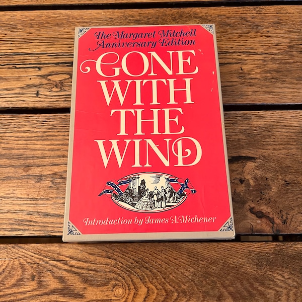 Vintage Book Gone With the Wind - Etsy