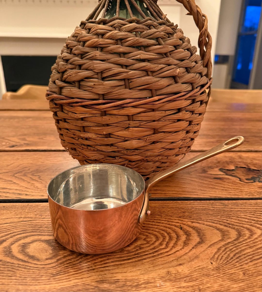 Vintage Copper Butter Warmer, Small Copper Pot/ French Copper Pot ...