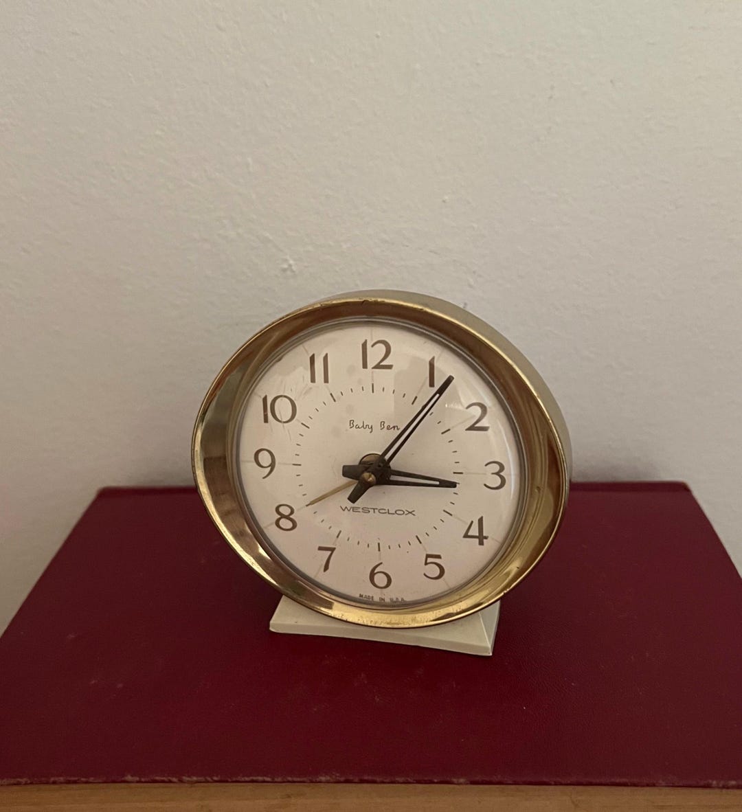 Westclox Baby Ben Wind up Alarm Clock #11039/vintage Baby Ben Alarm ...