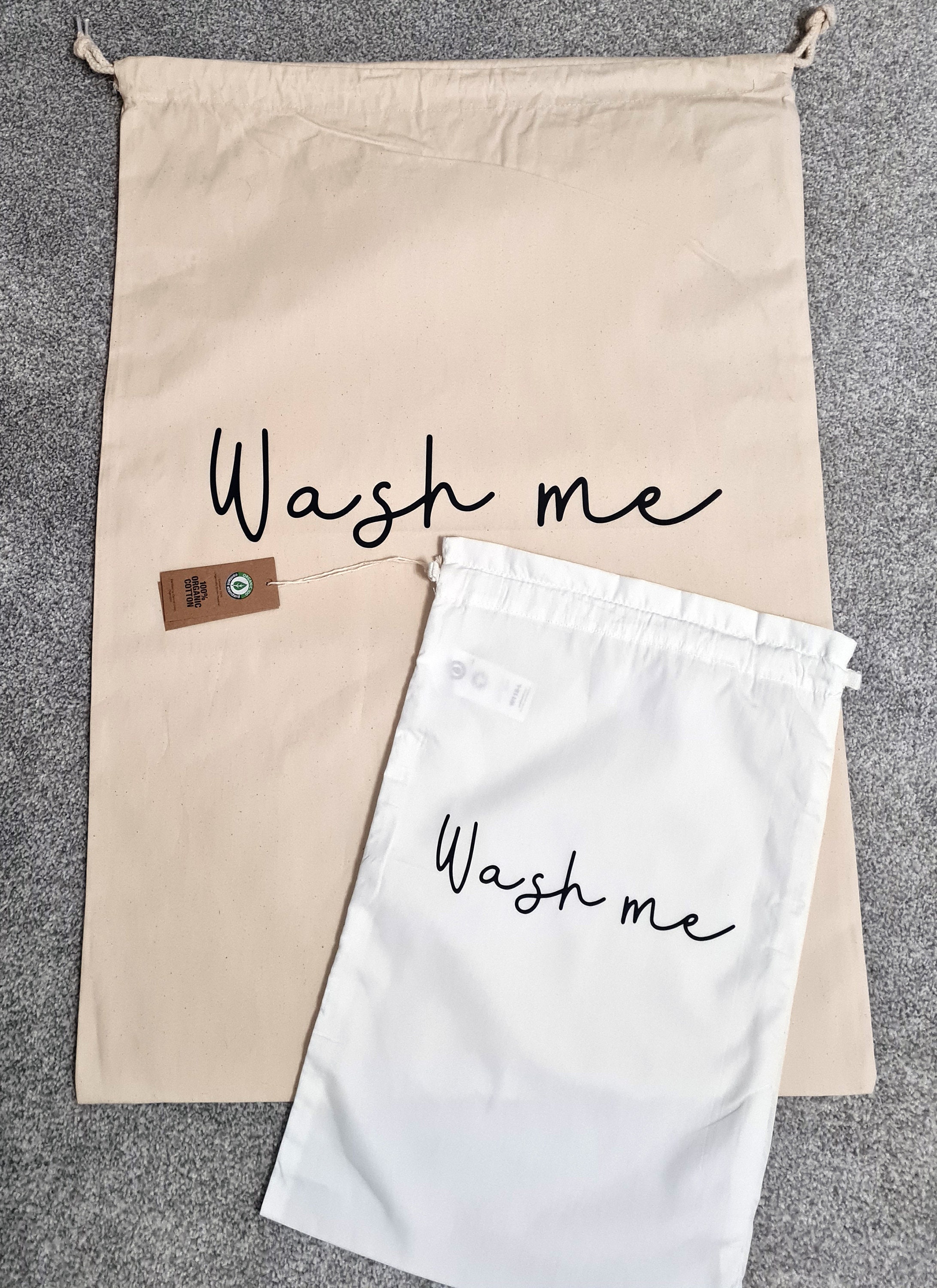 Wash Me Dirty Laundry Bags | Travel Set | Small & X-large - Etsy