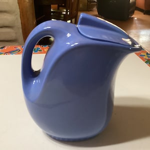 Vintage Hall Blue Water Refrigerator Pitcher Made for Montgomery Ward ...