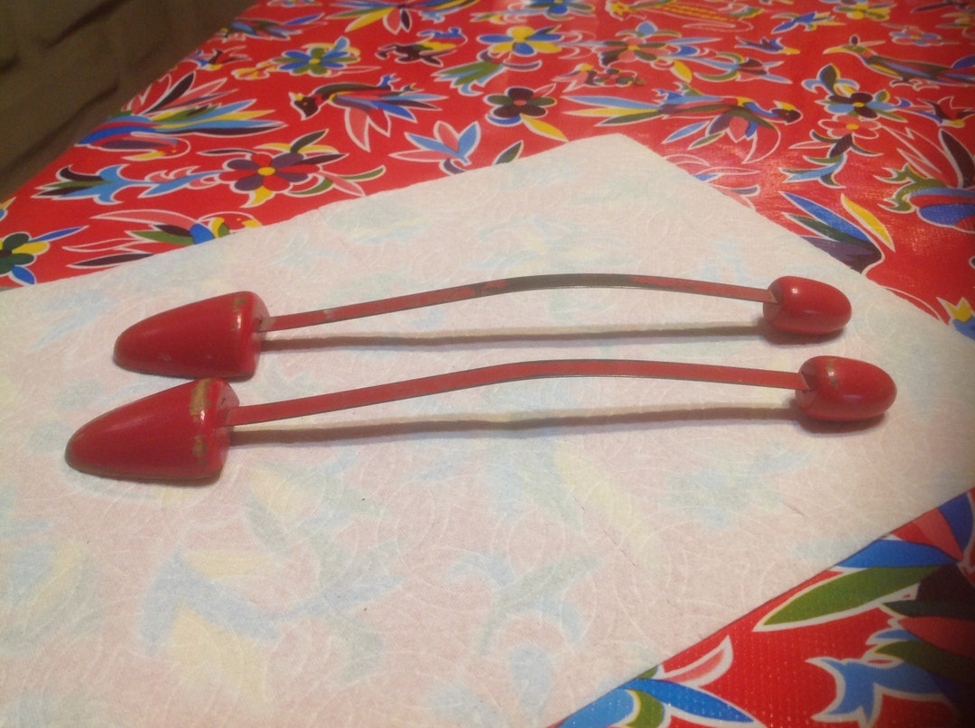 Vintage Pair of Red Wood and Metal Shoe Stretchers or Shoe Expanders - Etsy