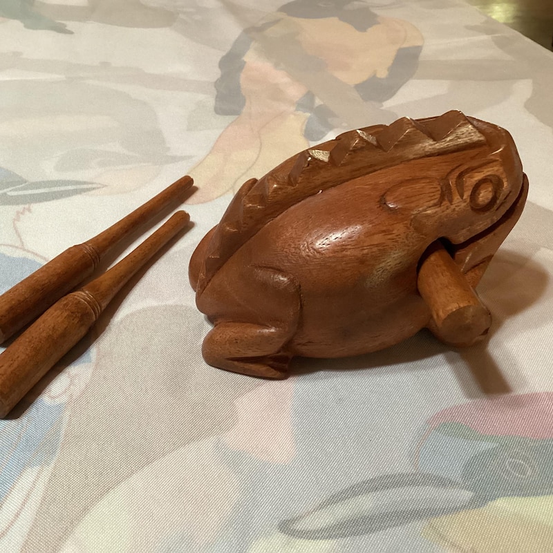 Wooden Frog Instrument - Etsy
