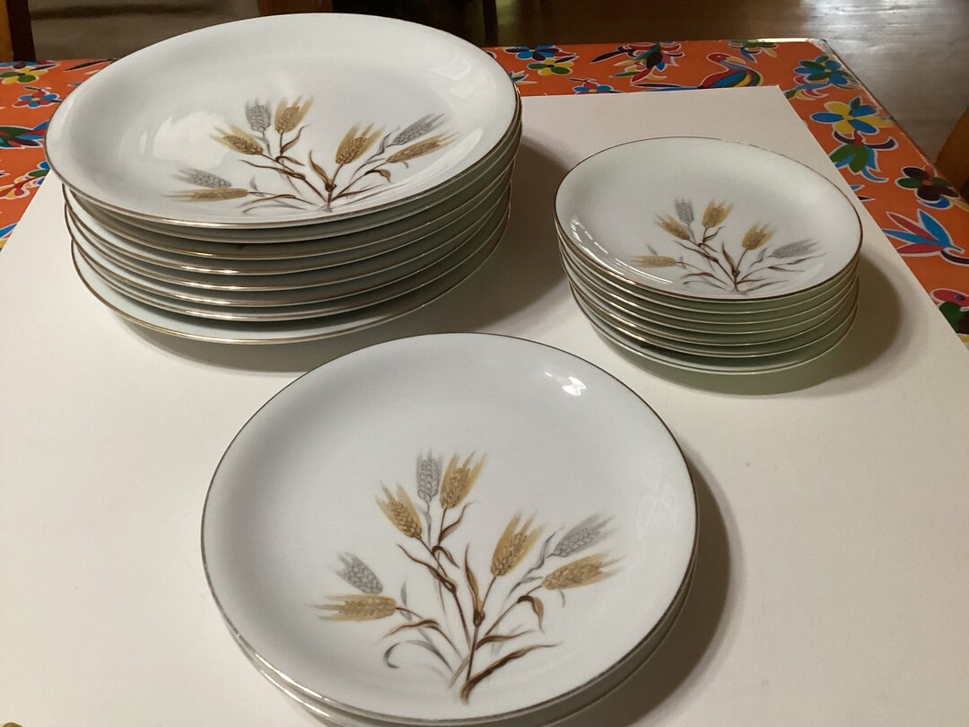Vintage Beautiful Noritake Wheaton Dishes- Dinner, Luncheon, and ...