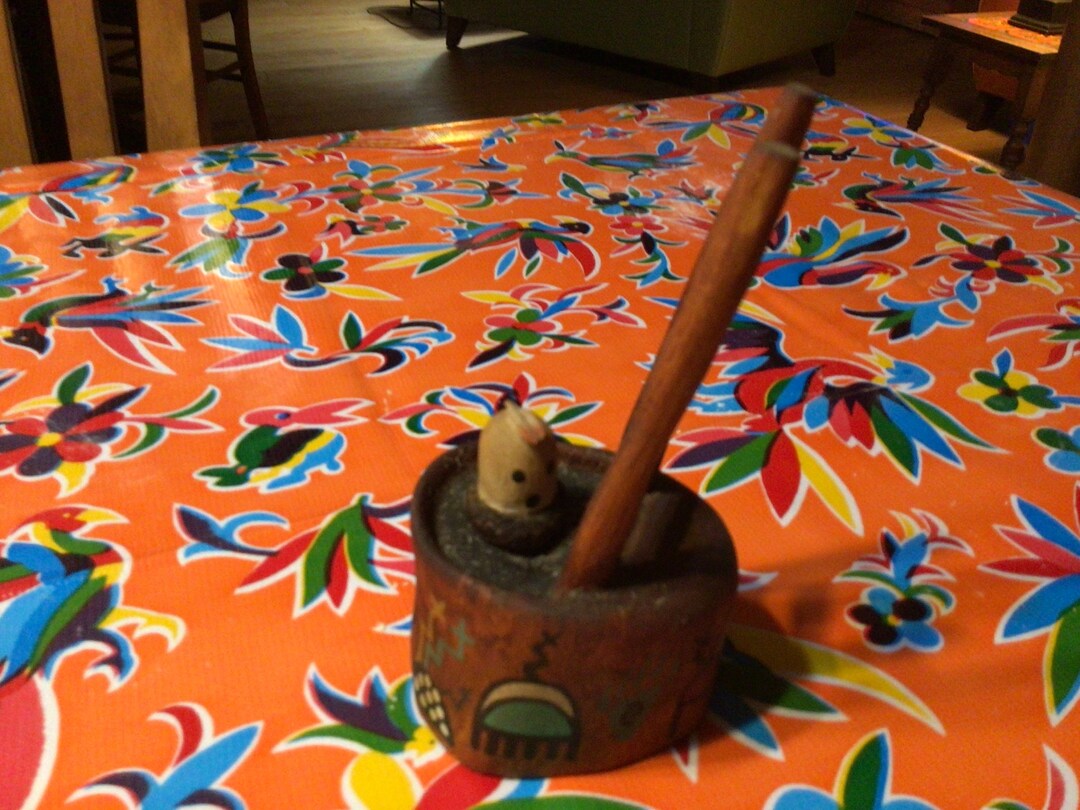 Vintage Navajo Corn Maiden Hoho Mana Kachina Hand Carved and Decorated ...