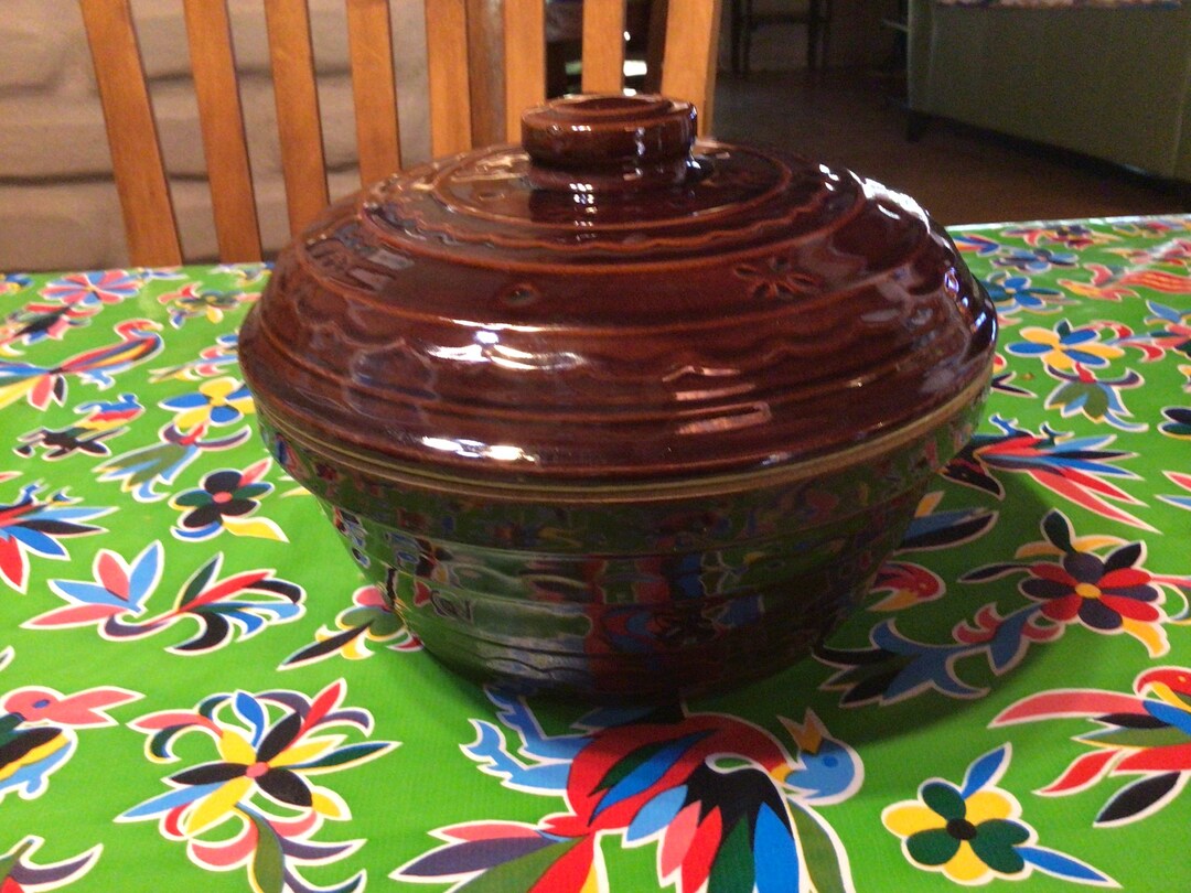 Vintage Marcrest Daisy Dot Stoneware Covered Casserole Dish or Bowl - Etsy