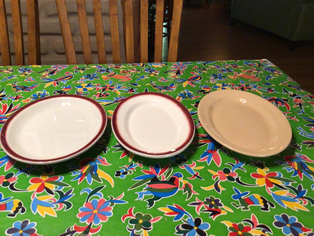 Vintage Restaurant Ware Oval Plates or Platters- Wellsville, Buffalo ...