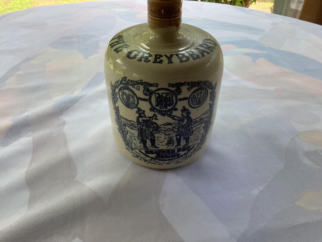 Vintage Greybeard Heather Dew Whisky Stoneware Jug- Scotland - Etsy