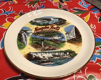 Niagara Falls Plate | Etsy