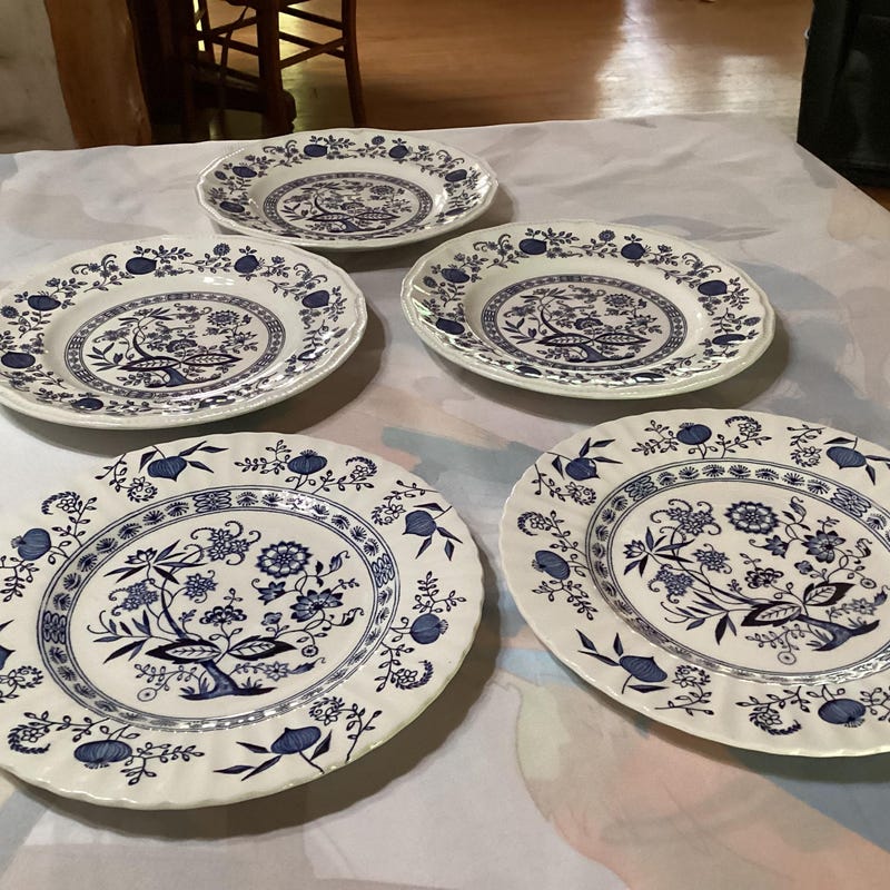 Nordic Blue Onion Set - Etsy