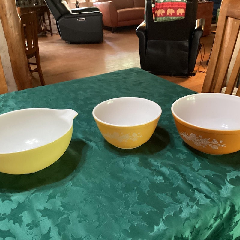 Pyrex 443 Mixing Bowls - Etsy