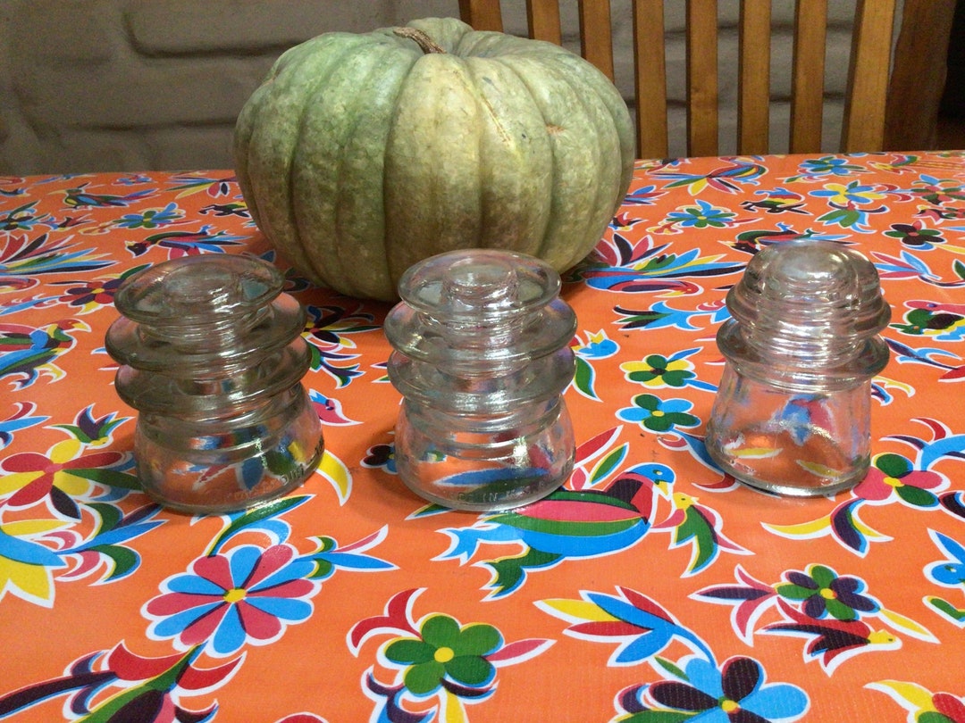 Vintage Set of 3 Telephone Pole Wire Insulators Armstrong, USA - Etsy