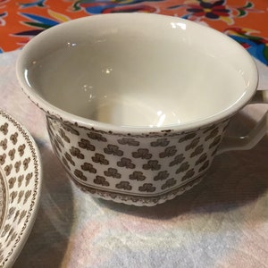 Vintage Adams Real English Ironstone Sharon Teacup and Saucer With ...