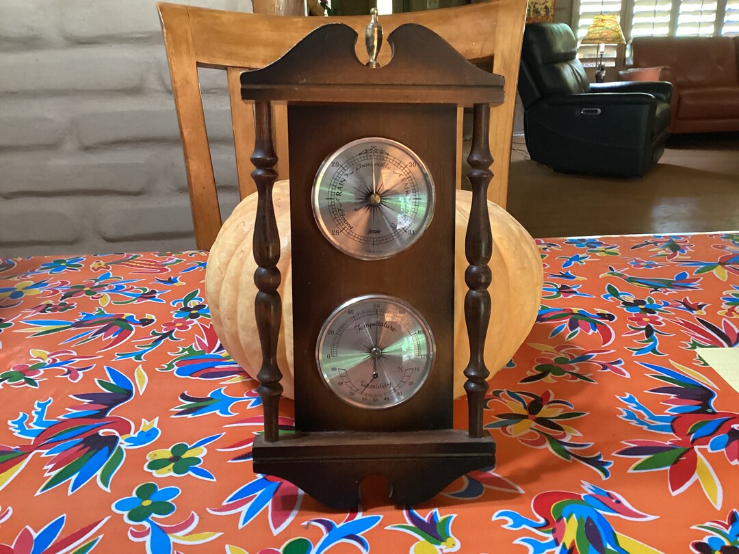 Vintage Weather Station- Thermometer, Barometer, Humidity- by Jason ...