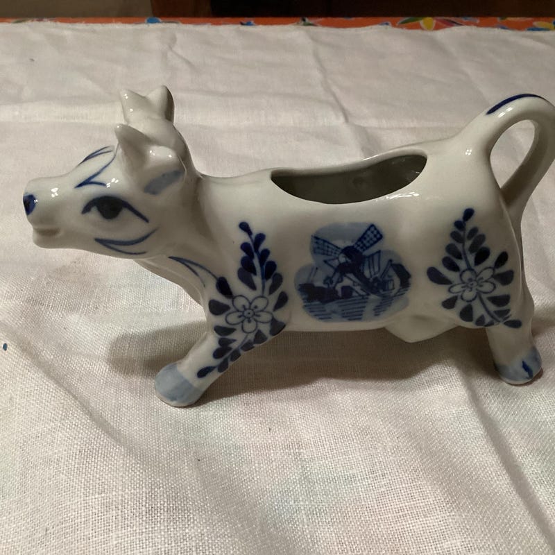 Vintage Cow Creamer - Etsy