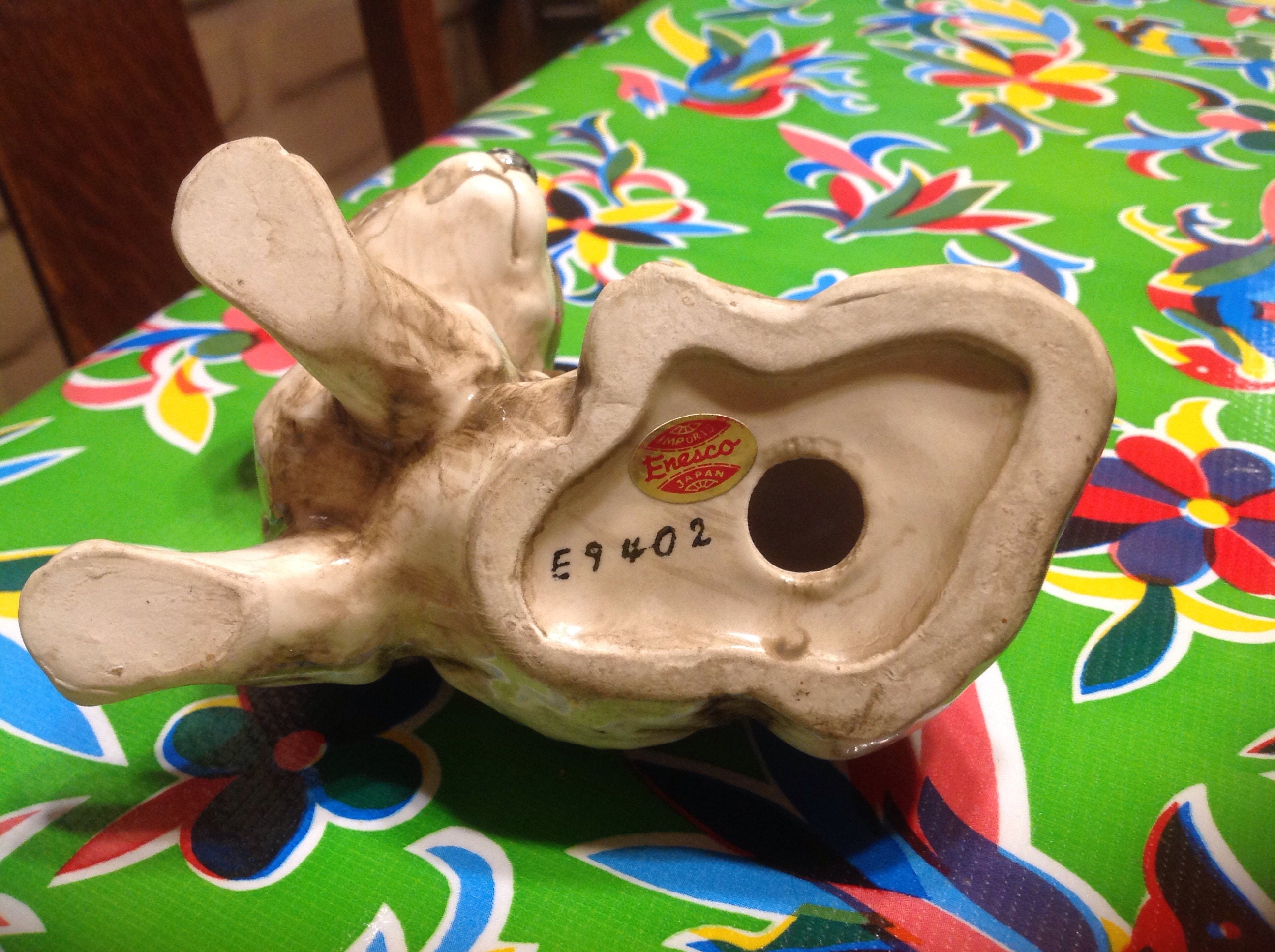 Vintage Hand Painted Enesco Ceramic Puppy Figurine Beagle - Etsy Australia