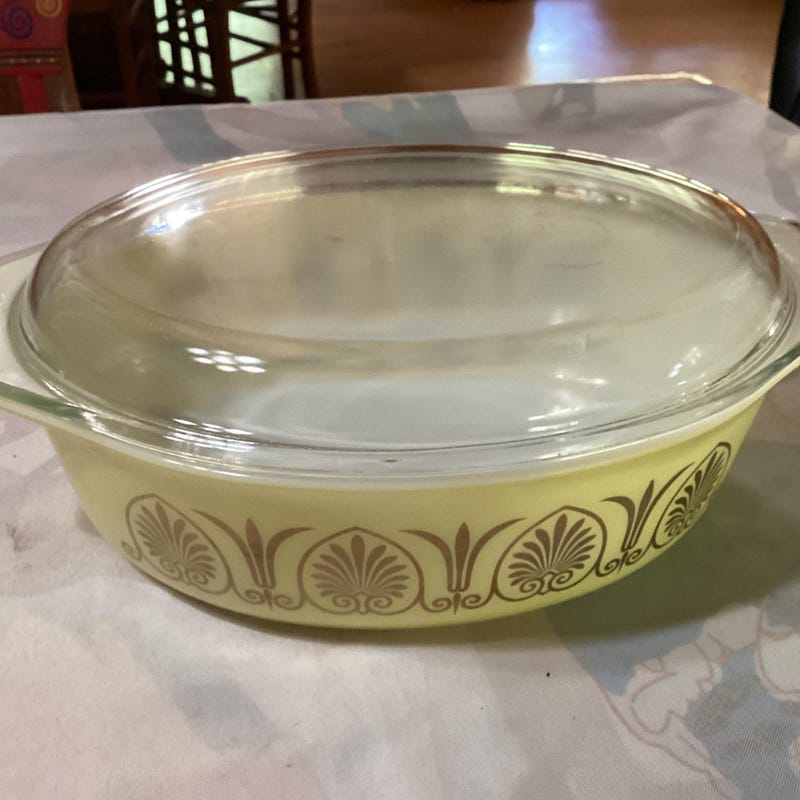 Pyrex Golden Tulip - Etsy