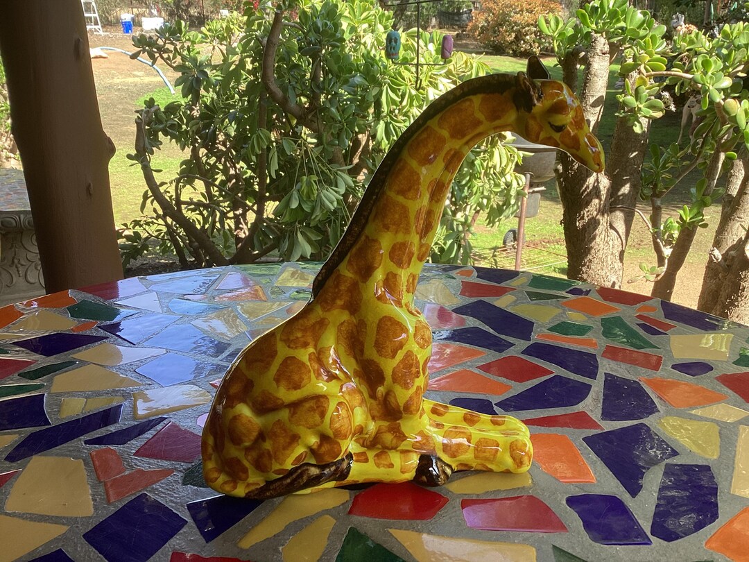 Vintage Rosenthal Netter Hand Painted Ceramic Giraffe Figurine - Etsy