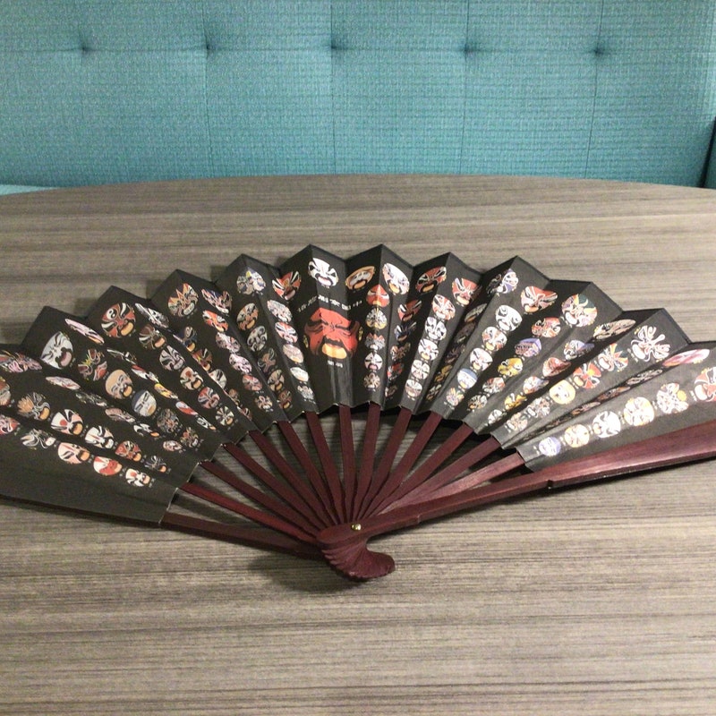 Large Japanese Fan - Etsy