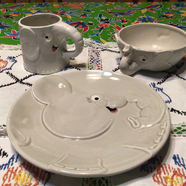 Elephant Plate - Etsy