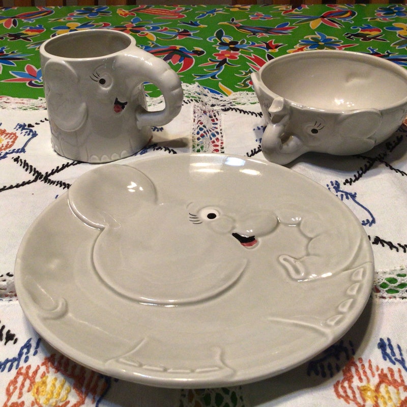 Elephant Dinnerware - Etsy