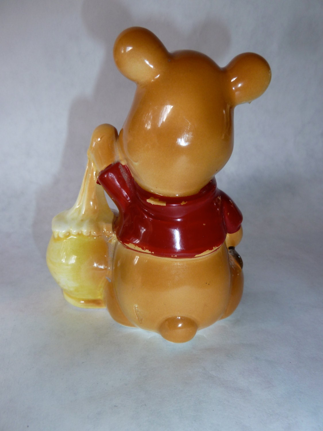 Vintage Winnie the Pooh Figurine Walt Disney Productions - Etsy