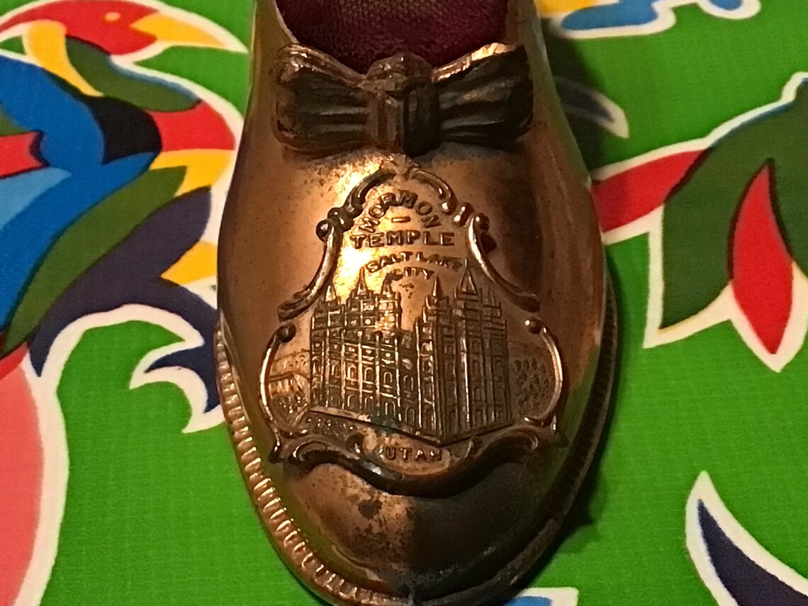 Vintage Jennings Brothers Metal Womans Shoe Pin Cushion J.B. - Etsy