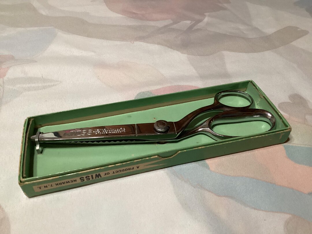 Vintage Pair of Wiss Model C Pinking Shears in Original Box- USA - Etsy