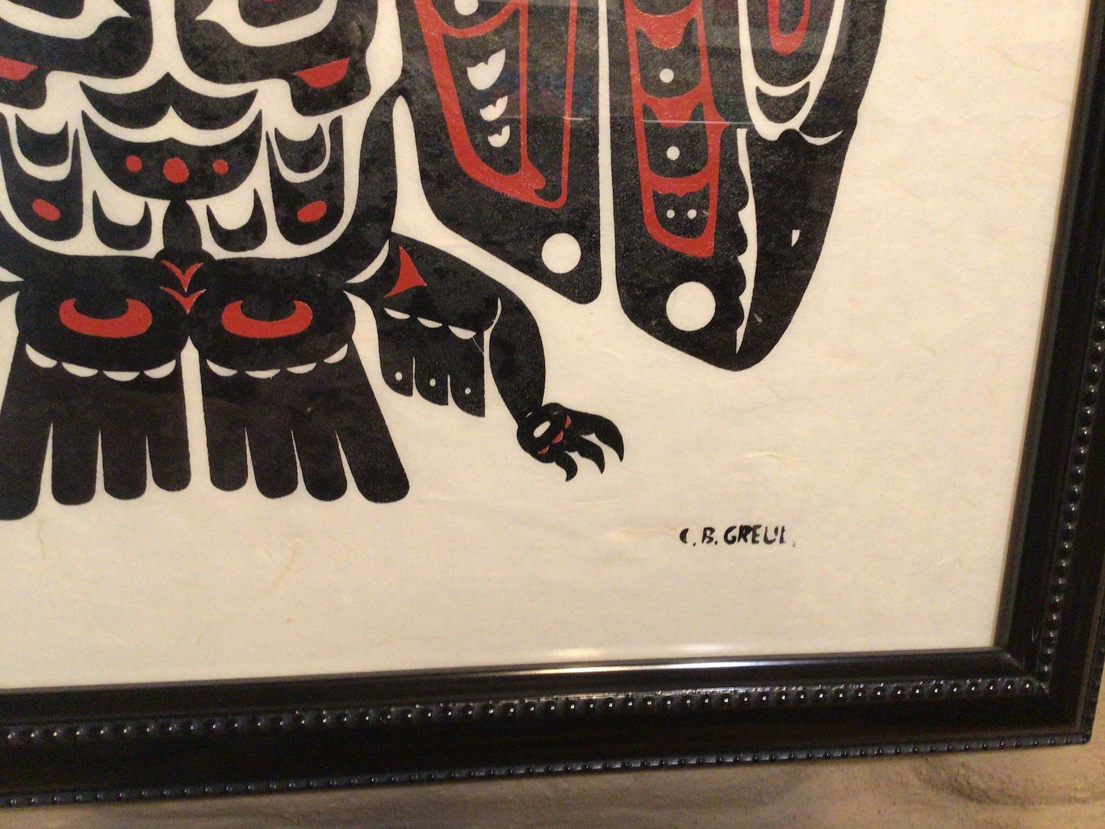 Vintage Charles B. Greul Northwest Native American Haida Eagle | Etsy