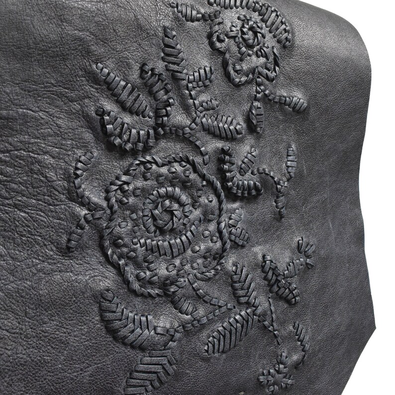 Braided and Decorated Leather Womens Backpack for 13 Inches - Etsy