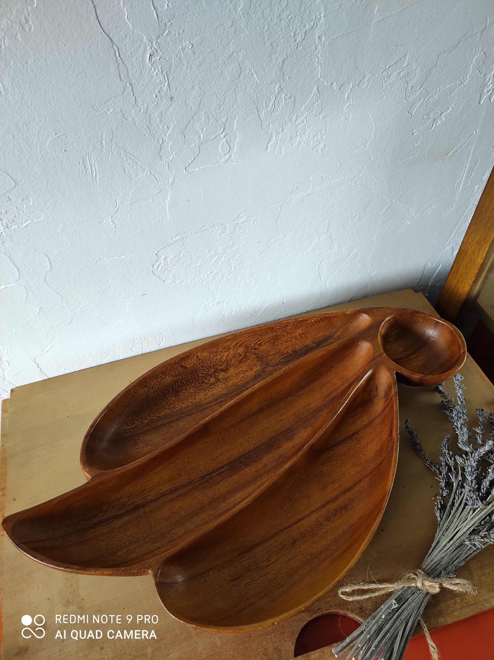 Vintage Hawaiian Monkey Pod Tray - Etsy