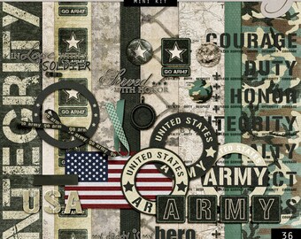 Military scrapbook | Etsy